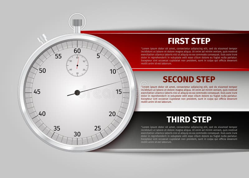 Time Management Infographics Stock Vector - Illustration of ...