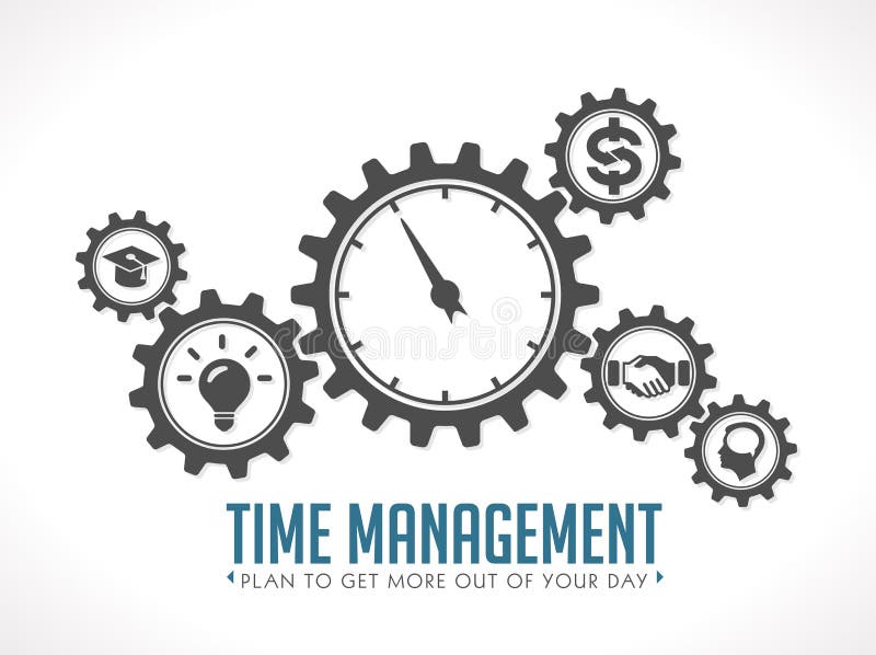 Time management stock illustration. Illustration of businessmen - 36236786
