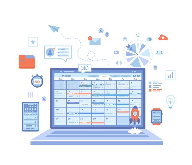 Time Management, Organization, Planning Schedule, Distribution of Tasks ...
