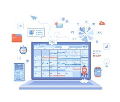 Time Management, Organization, Planning Schedule, Distribution of Tasks ...