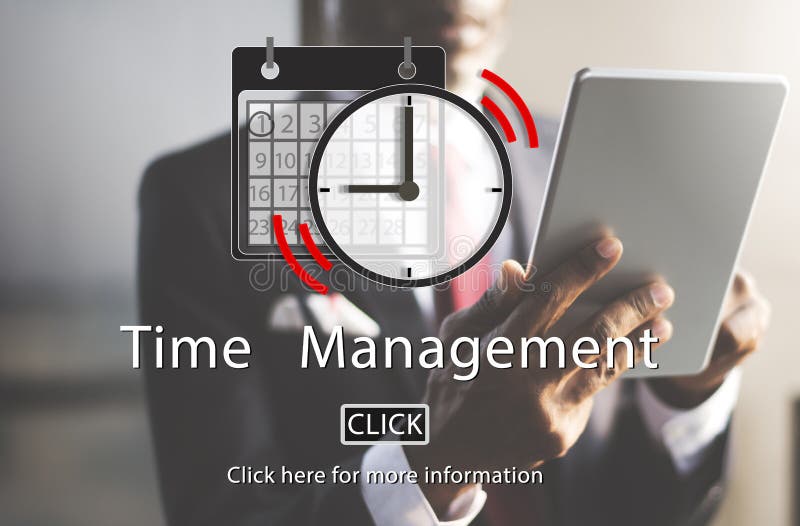 Time Management Organizer Plan Reminder Concept Stock Image - Image of ...