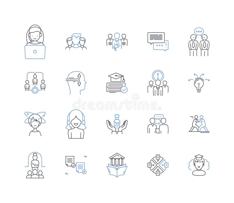 Time Management Line Icons Collection. Goal Setting, Task Scheduling ... Time Management Line Icons Collection. Goal Setting, Task Scheduling ...