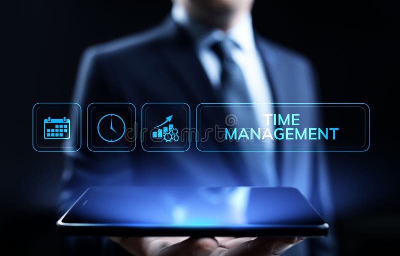 Time Management Project Planning Business Internet Technology Concept ...