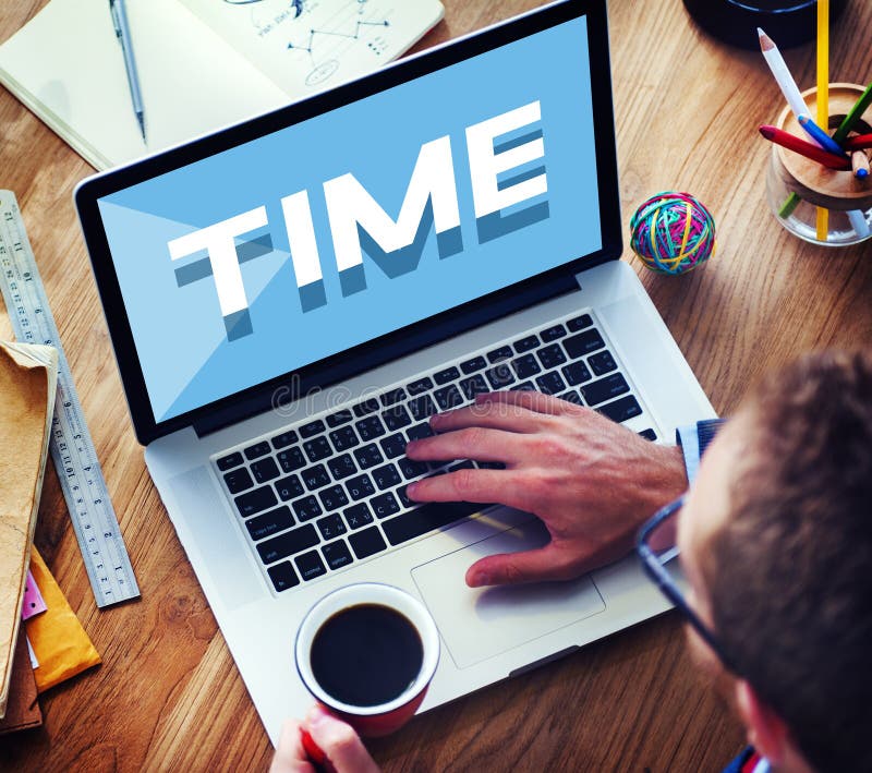 Time Management Punctual Duration Schedule Concept Stock Photo - Image ...