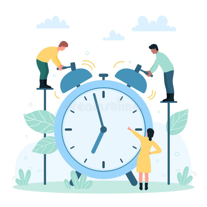 Punctuality Stock Illustrations – 4,498 Punctuality Stock Illustrations ...