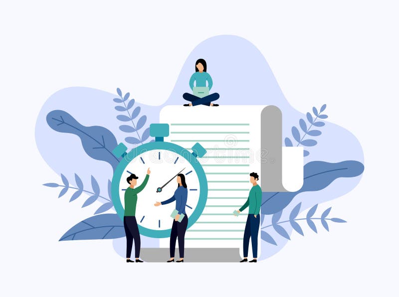 Time Management, Schedule Concept or Planner Stock Vector ... Time Management, Schedule Concept or Planner Stock Vector ...