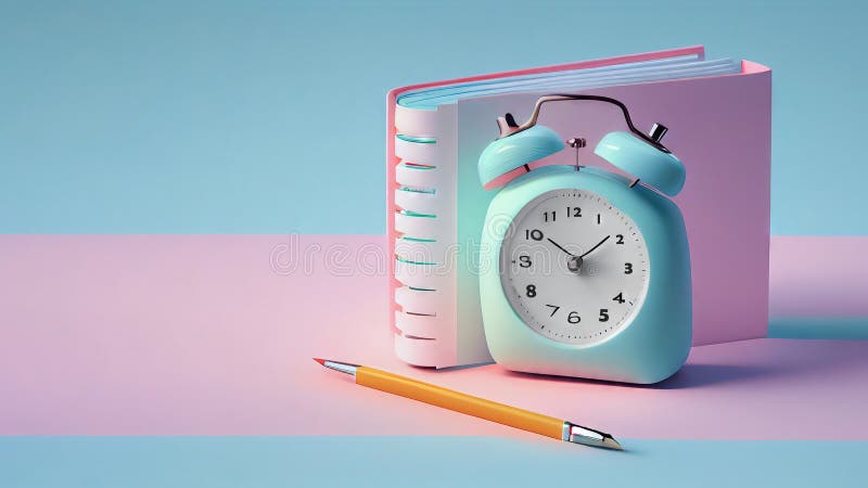 Time Management Techniques - Generative AI Stock Illustration ...