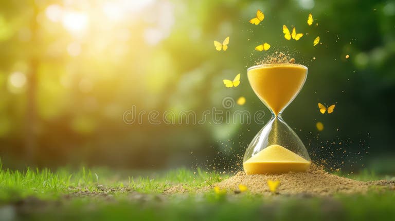 Time Management Visualization, Repetition of "hour" Emphasizing Its ...