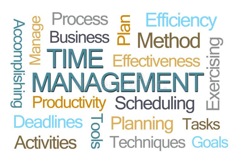 Project Management Word Cloud Stock Illustration - Illustration of ...