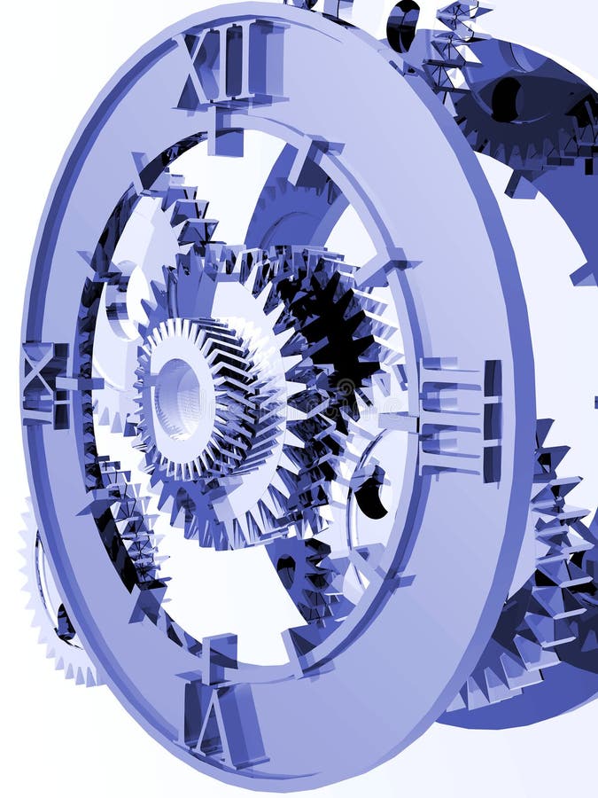 Time metamorphoses stock illustration. Illustration of square - 12077332