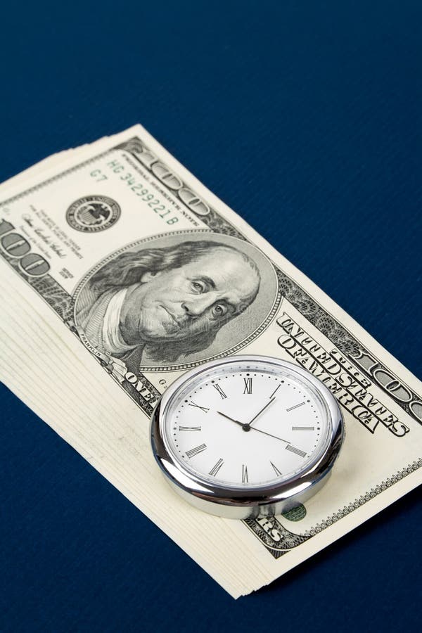 Time is Money stock photo. Image of currency, money, clock - 10594920