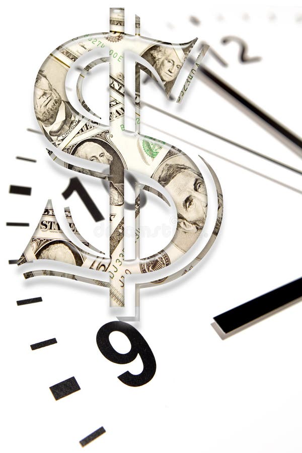 Time is Money stock image. Image of finance, clock, time - 21476869