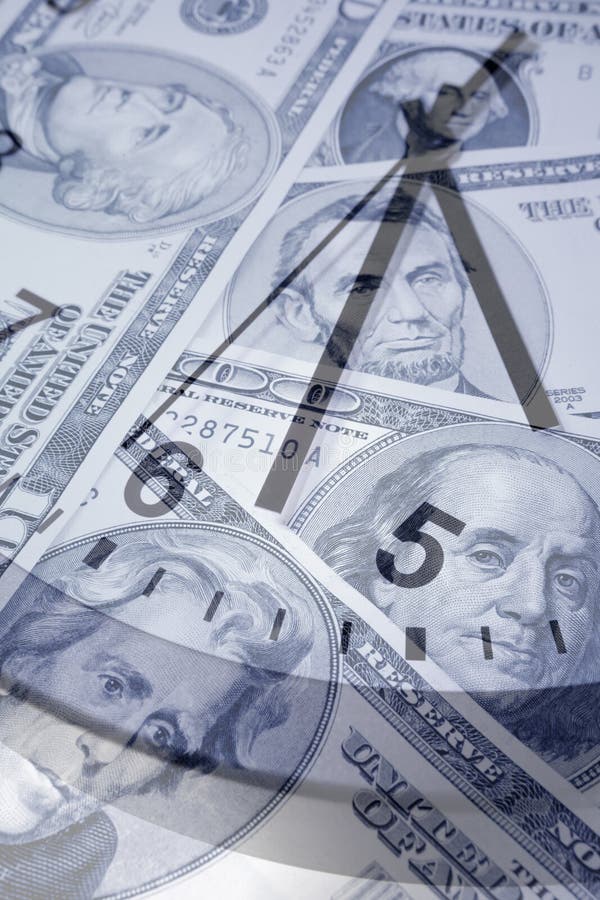 Time is money. stock image. Image of currency, close - 11939475