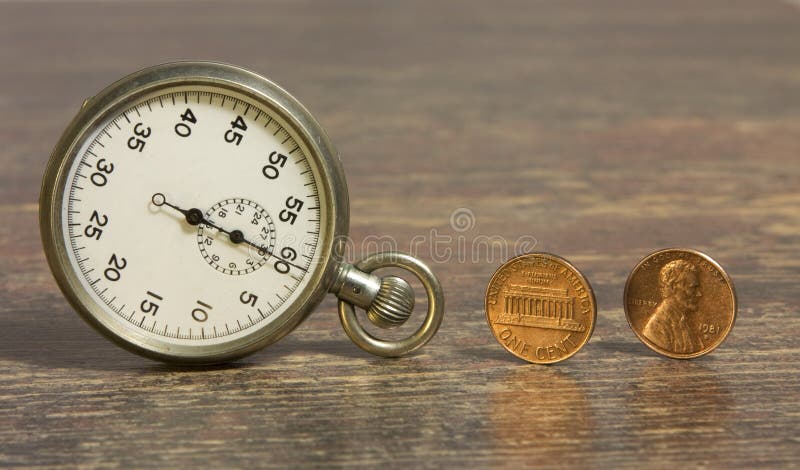 Time and money stock image. Image of finances, dollar - 12672955