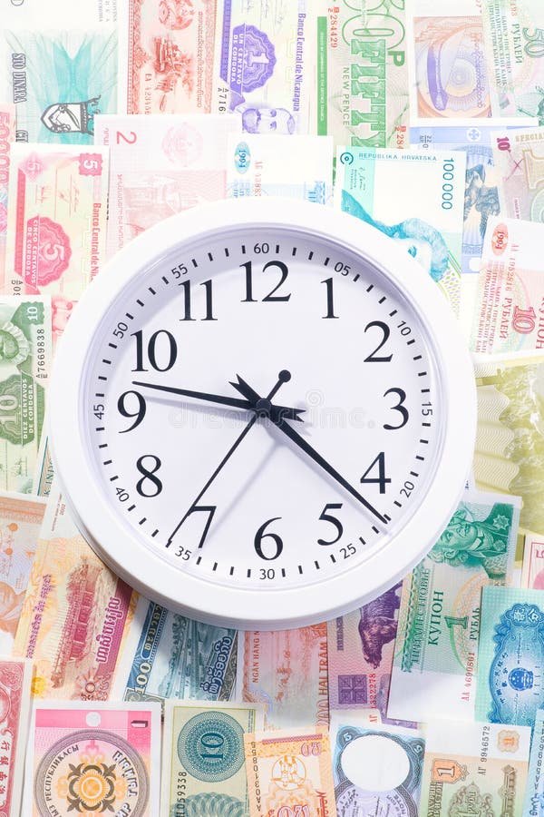 Time is money stock image. Image of wealth, time, money - 15851909