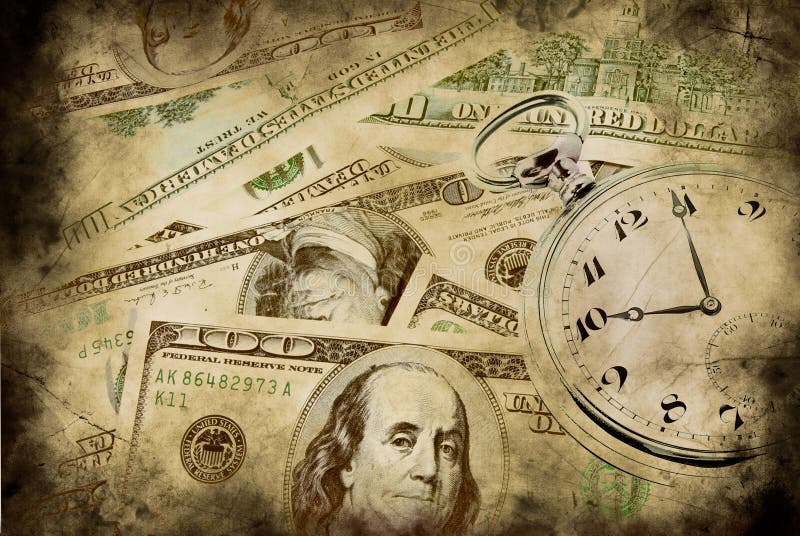 Time is money stock illustration. Illustration of page - 16116456