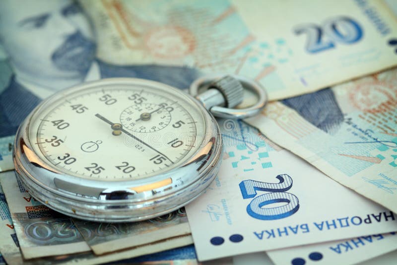 Time and money stock image. Image of currency, paper - 20599369