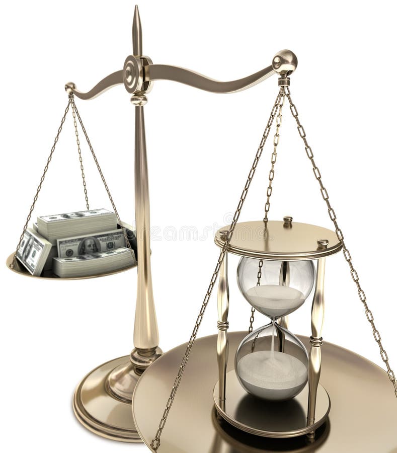 Time is money stock illustration. Illustration of analyse - 1709412