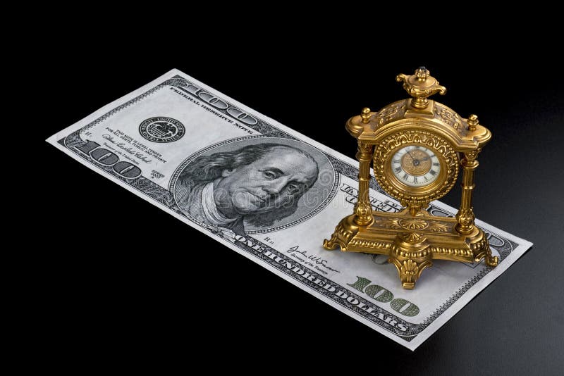 Time is Money. stock photo. Image of treasure, antique - 38415864