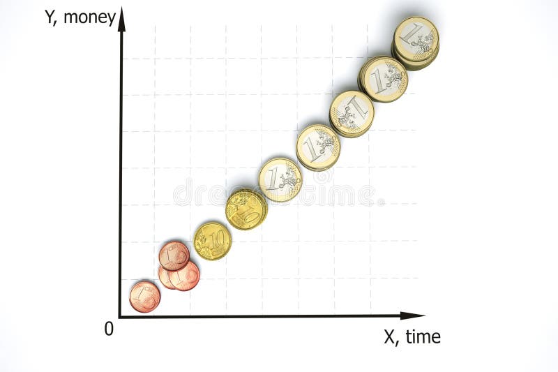 Time is money stock photo. Image of bank, object, diagram - 9525438