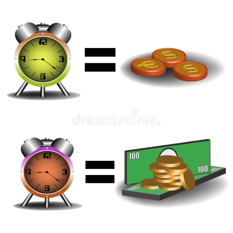 Equal Money Time Stock Illustrations – 361 Equal Money Time Stock ...