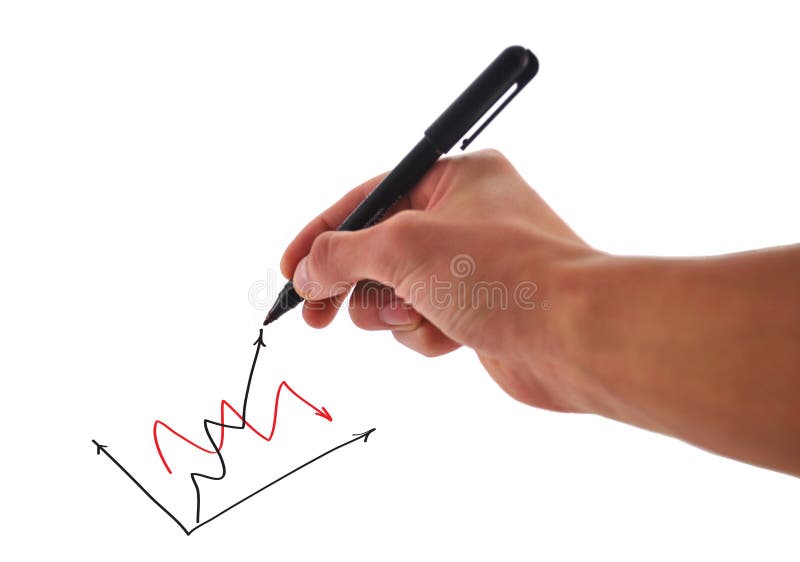 Time is money chart stock image. Image of planing, draw - 20109361