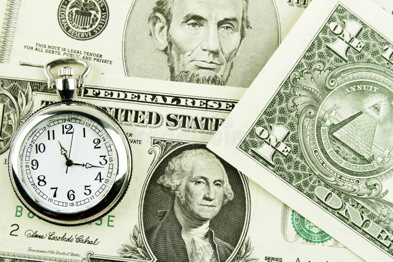 Time is money stock photo. Image of money, deadline, economy - 44171558