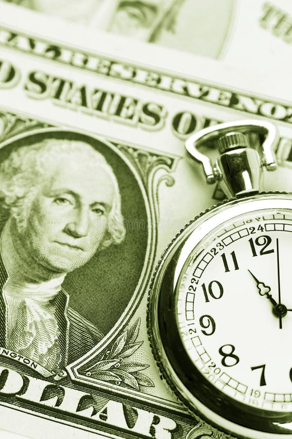 Time is money stock image. Image of banknotes, currency - 44210273