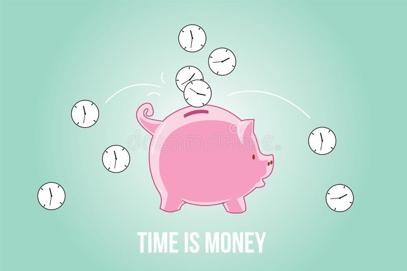 Cartoon Time Money Stock Illustrations – 6,880 Cartoon Time Money Stock ...