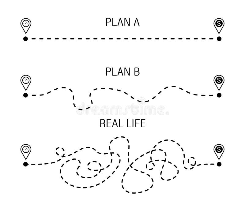Time is Money. the Concept of Achieving the Goal. the Easy Way, the ...