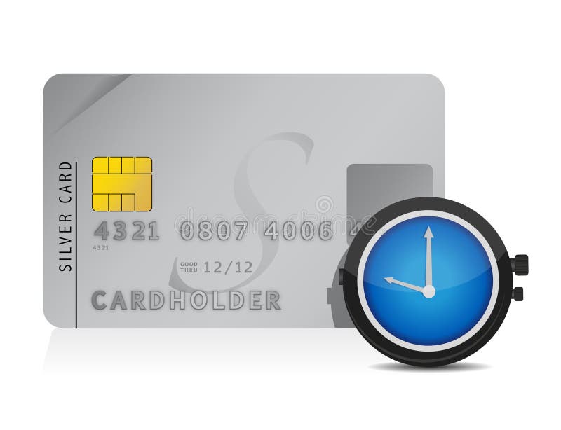 Credit card stock vector. Illustration of discover, ecommerce - 14576989