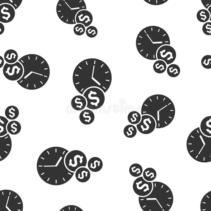 Time Clock Vector Pattern Stock Illustrations – 20,505 Time Clock ...