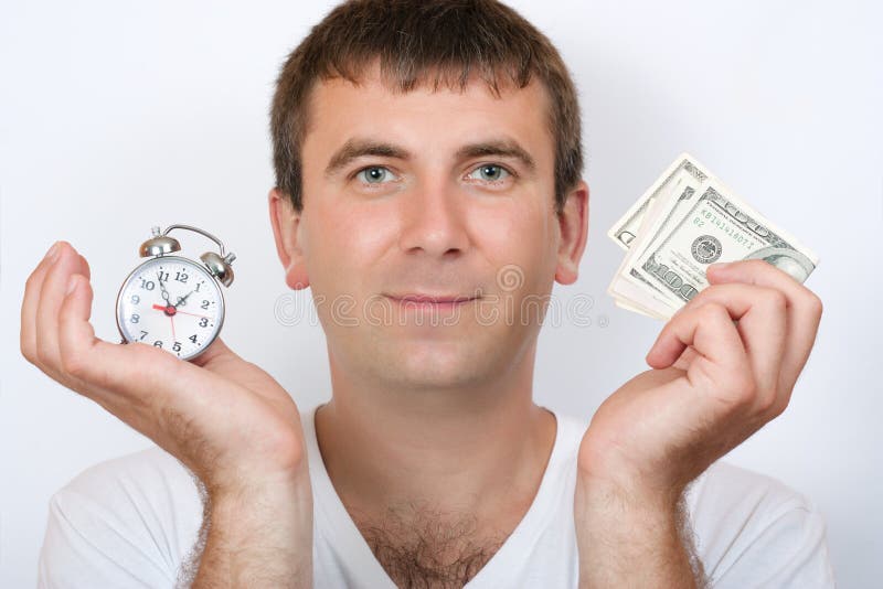 Time is money stock image. Image of money, losing, currency - 55734393