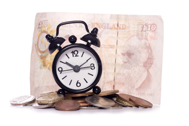 Time is money editorial stock image. Image of clock, credit - 31605304