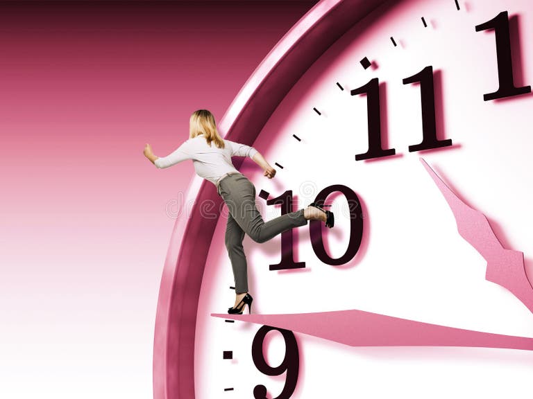 Time move fast stock image. Image of blonde, white, numbers - 26032777