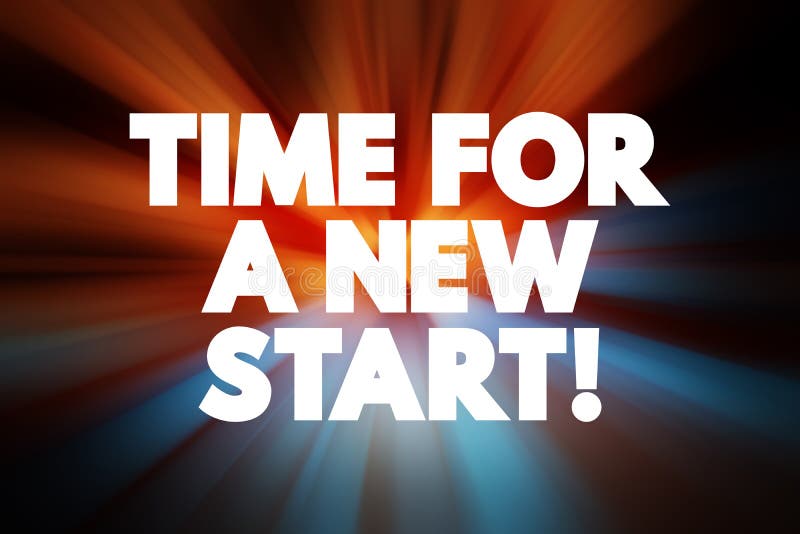 Time New Start Stock Illustrations – 13,139 Time New Start Stock ...