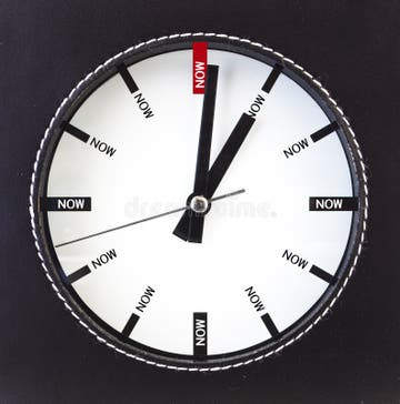 Time is Now - Clock stock photo. Image of concept, hand - 31722646