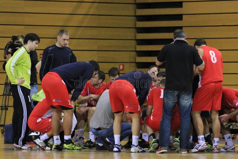 Time out editorial photography. Image of hall, handball - 27115012