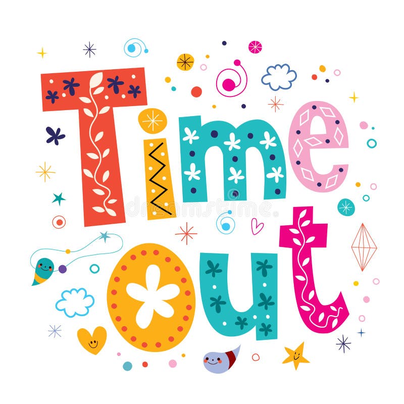 Text Out of time stock illustration. Illustration of hourglass - 36816190