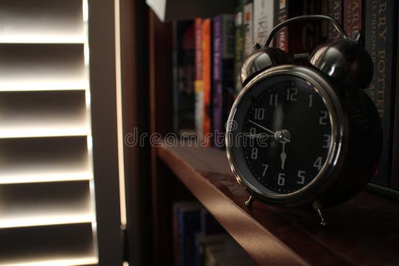 Time Passes stock photo. Image of vintage, bookshelf - 137258458