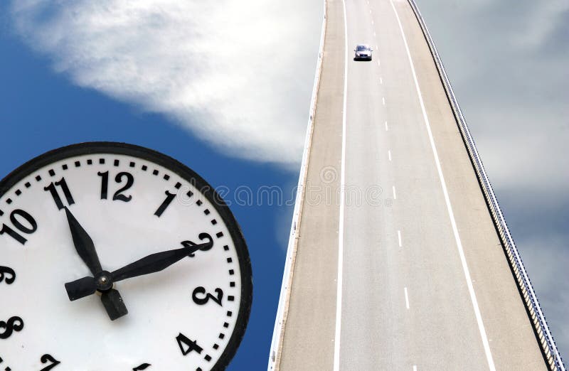 Time passes quickly stock image. Image of vehicle, highway - 5760327