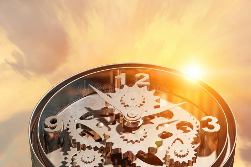 When time is passing stock illustration. Illustration of movement ...