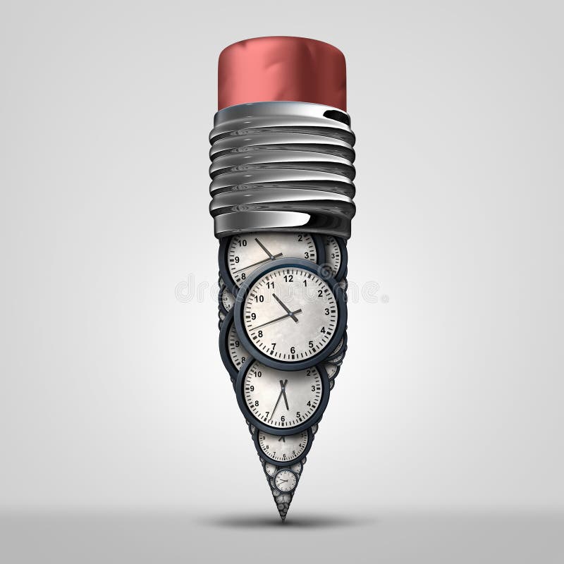 Time Pencil Stock Illustrations – 12,413 Time Pencil Stock ...