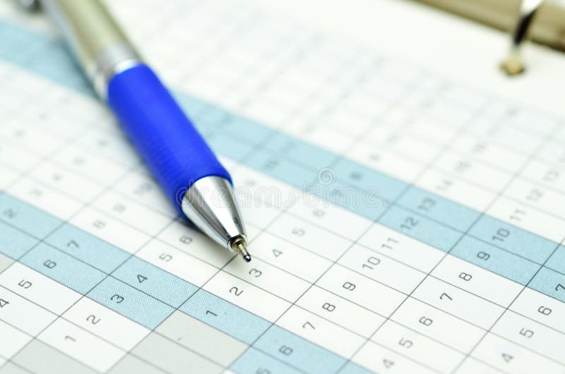 Time planner with pen stock photo. Image of calendar - 43190110