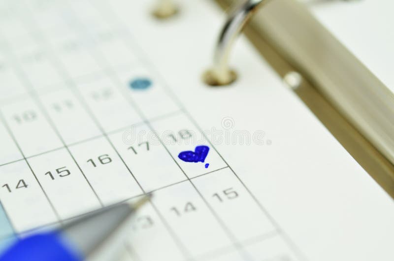 Time planner with pen stock image. Image of agenda, organize - 43190111