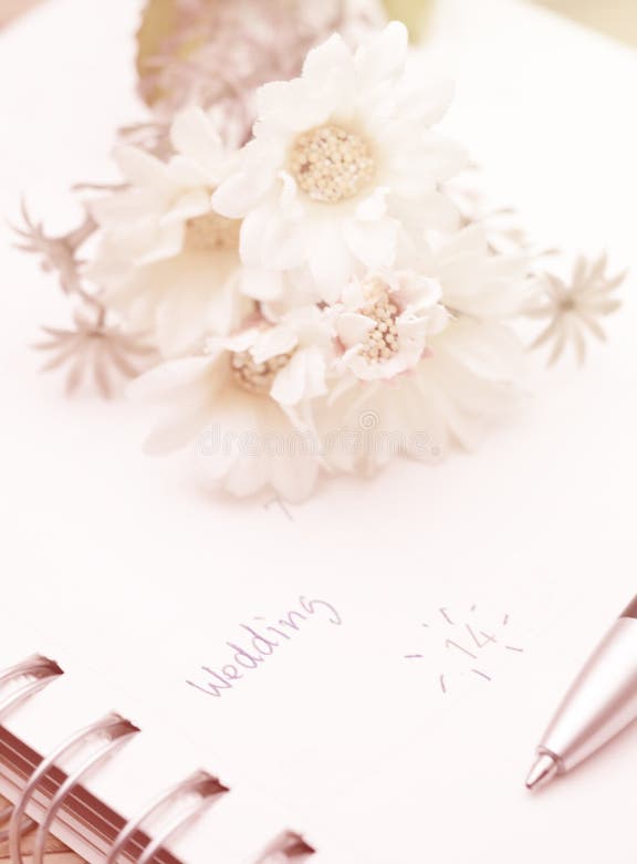 Time planner with pen stock image. Image of schedule - 43307645