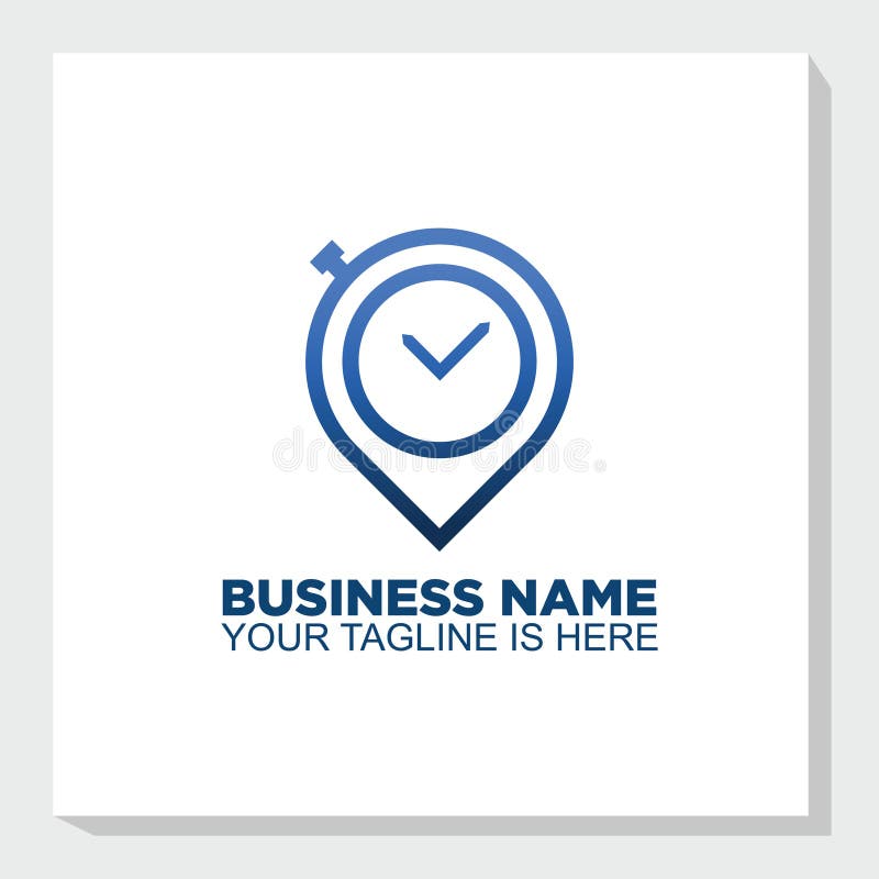 Time Point Logo Design Concept, Technology Logo Inspiration, Time Logo ...