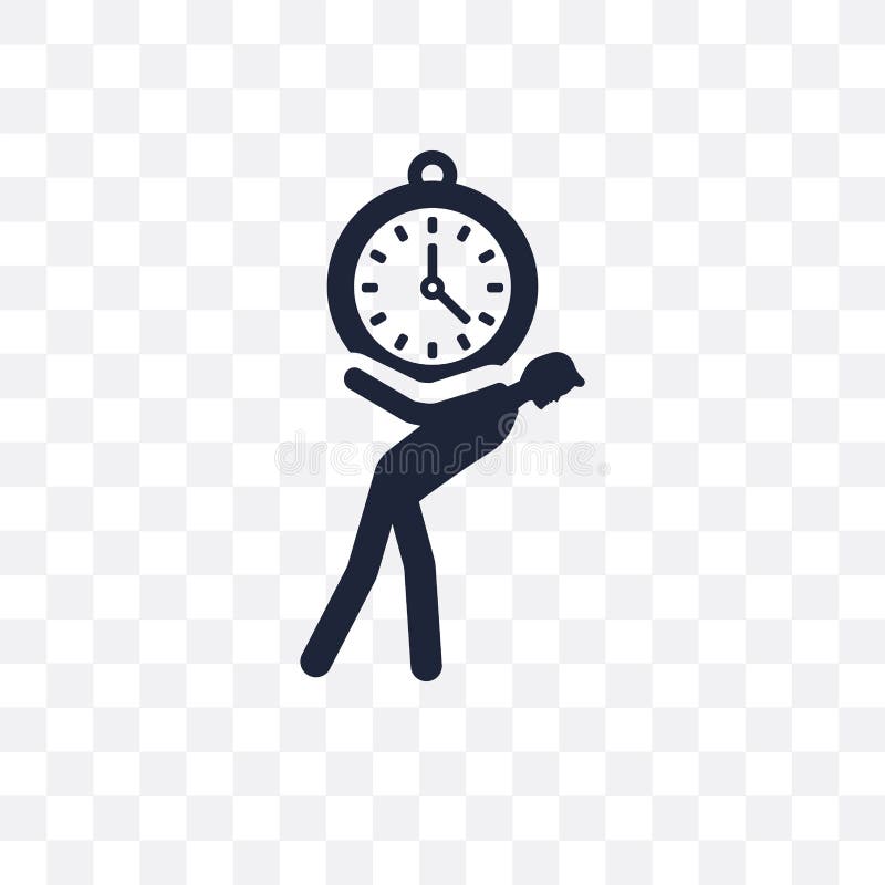 Time Pressure Transparent Icon. Time Pressure Symbol Design from Stock ...