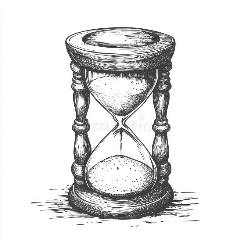 Time, Reflection, and Patience are Symbolized through a Sketch of an ...