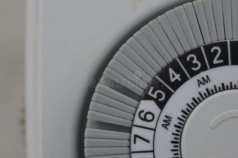 Time Relay with Mechanical Programming Stock Photo - Image of operation ...